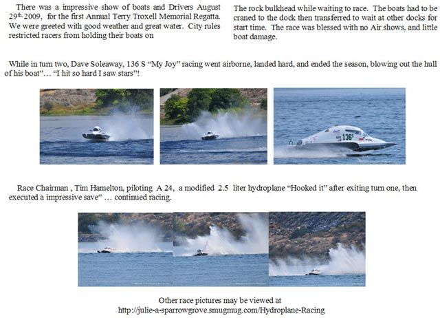 Terry Troxell Memorial Regatta | Archives | nbcrightnow.com